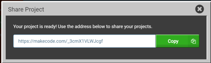 Managing Projects in Code Builder for MakeCode – Minecraft Education
